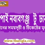 Dhaka to Rajshahi Train Schedule and Ticket Prices 2025